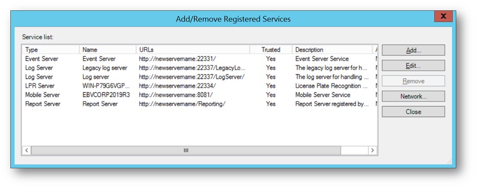 Changing the Management Server name after Milestone XProtect is ...