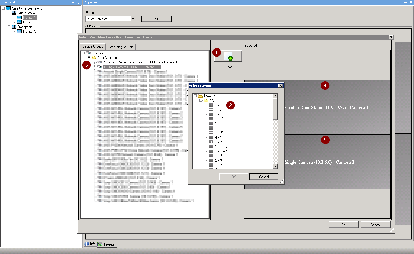 Basic configuration and use of the XProtect Corporate Smart Wall add-on