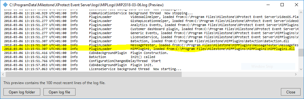 Debugging techniques for developing XProtect Event Server plug-ins