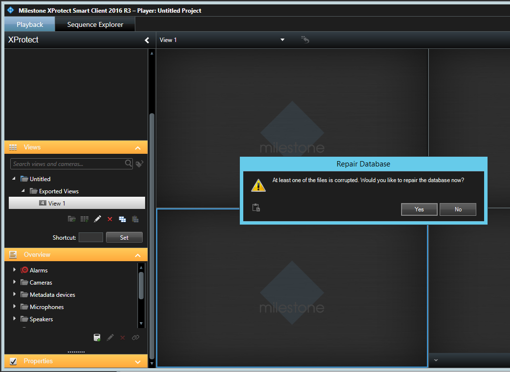 How to use the XProtect Smart Client Player