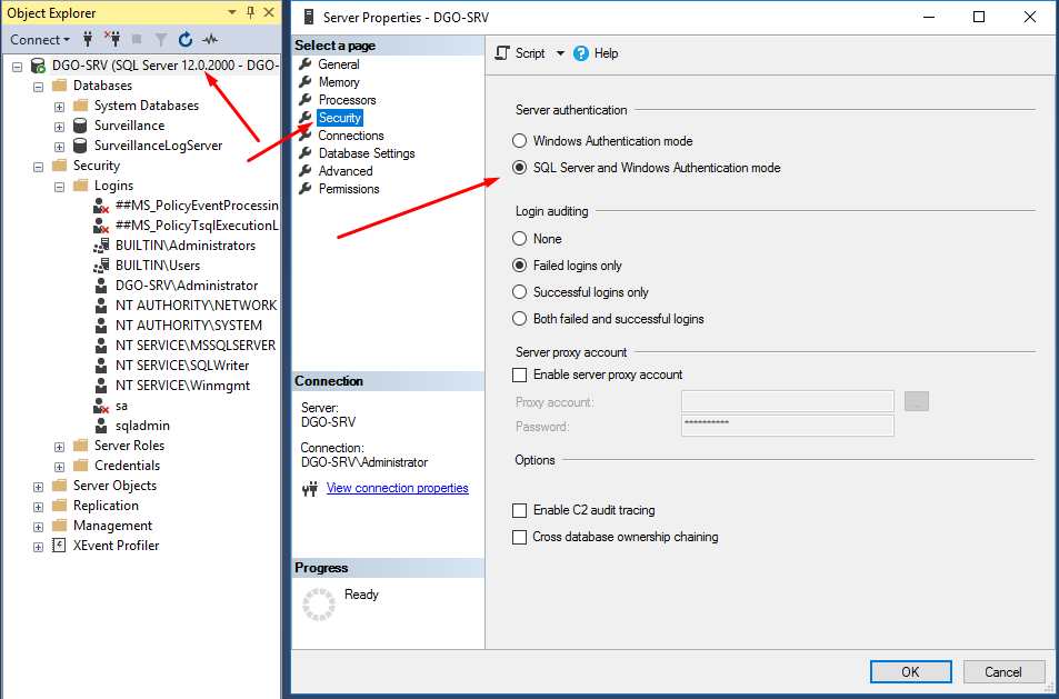 How to configure an external SQL server for XProtect VMS in a Workgroup (guide)