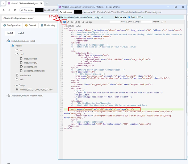XProtect Management Server Failover SECOND node stops by itself every couple of days ...
